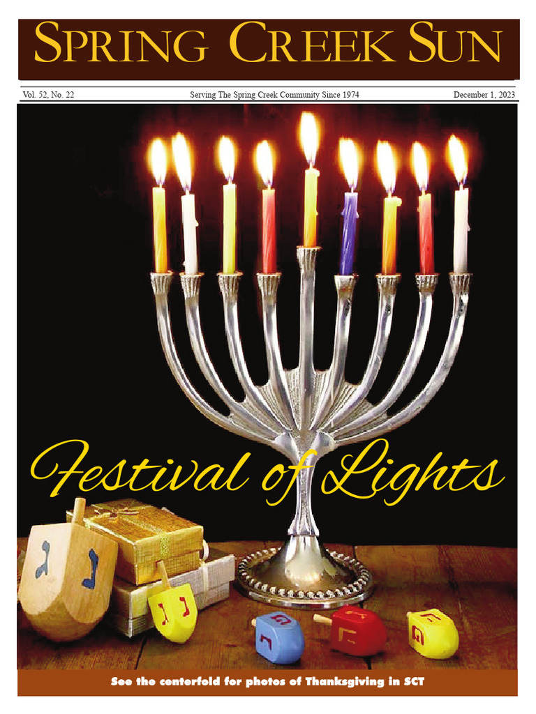 Spring Creek Sun December 1 | PDF | Hanukkah