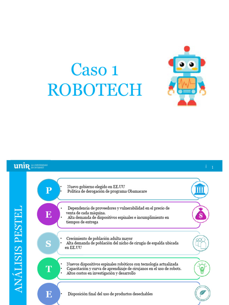 Caso 1 Robotech | Descargar gratis PDF | Business | Marketing