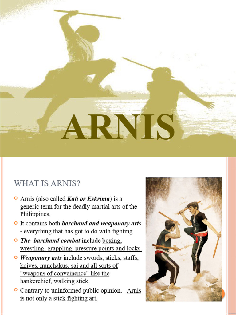 ARNIS | PDF | Melee Weapons | Combat Sports