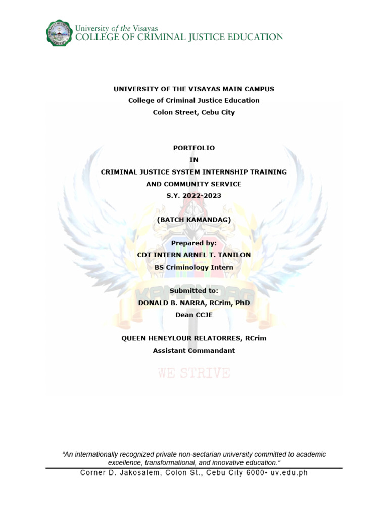 Tanilon Portfolio Final Revise. ABC | PDF | Police | United States ...