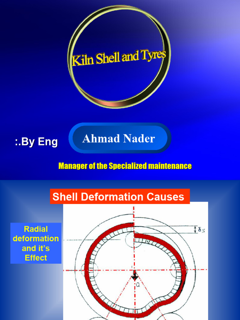Kiln Shell Deformation Analysis | PDF | Materials | Physical Sciences