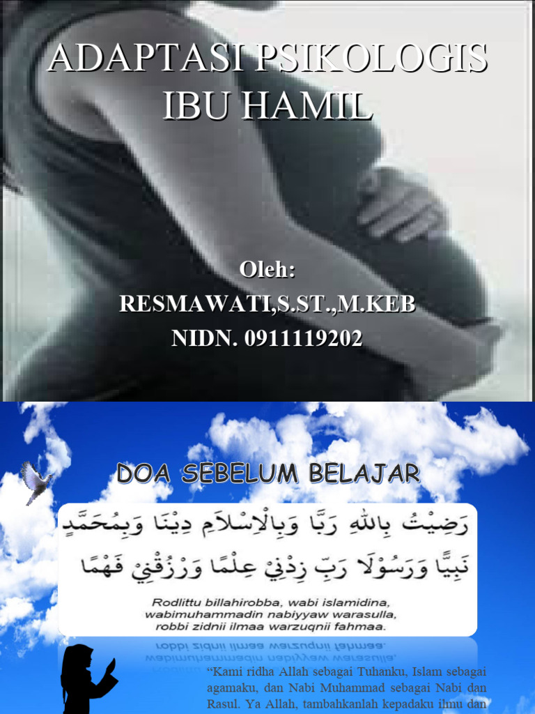 Adaptasi Psikologi Kehamilan | PDF