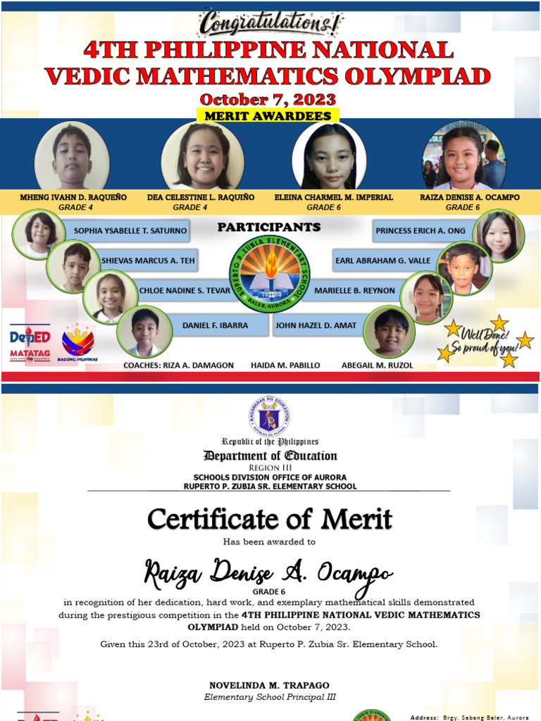 Tarp-Cert Rzes Vedic Math | PDF