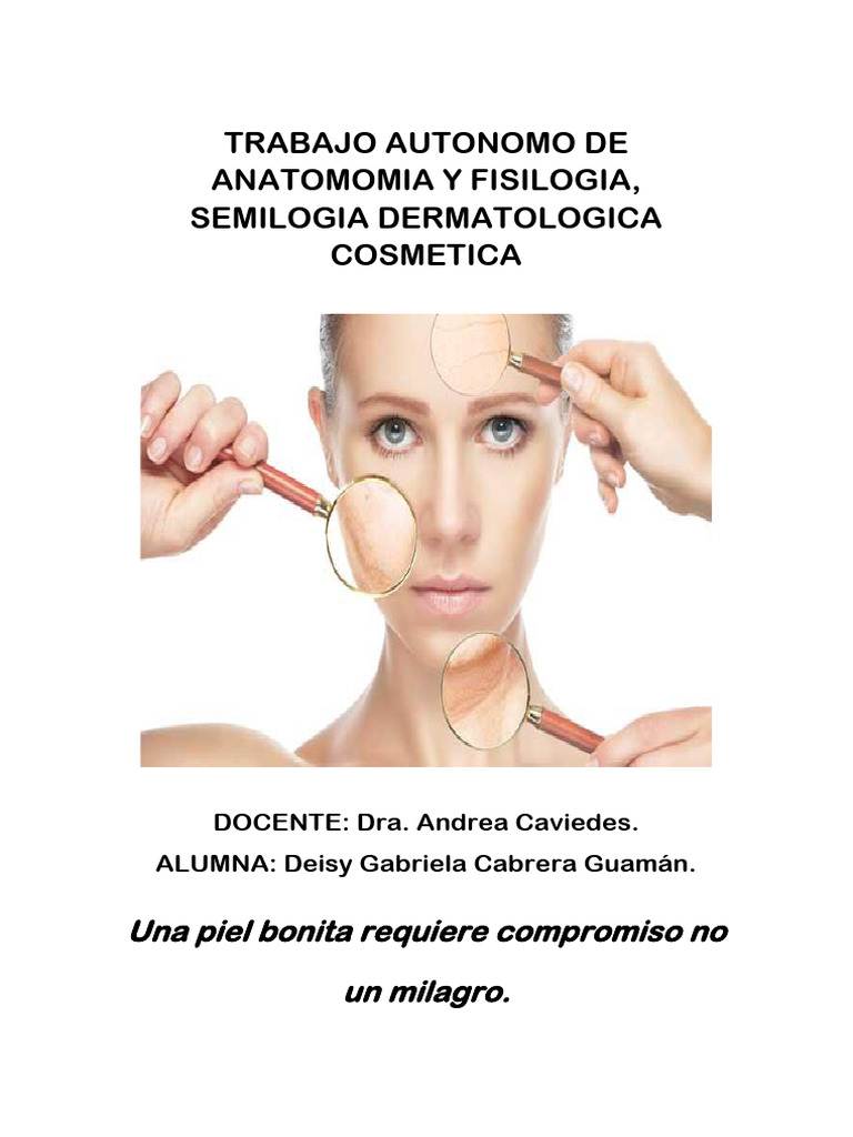 Trabajo Autonomo | PDF | Piel | Medicina Trabajo Autonomo | PDF | Piel | Medicina