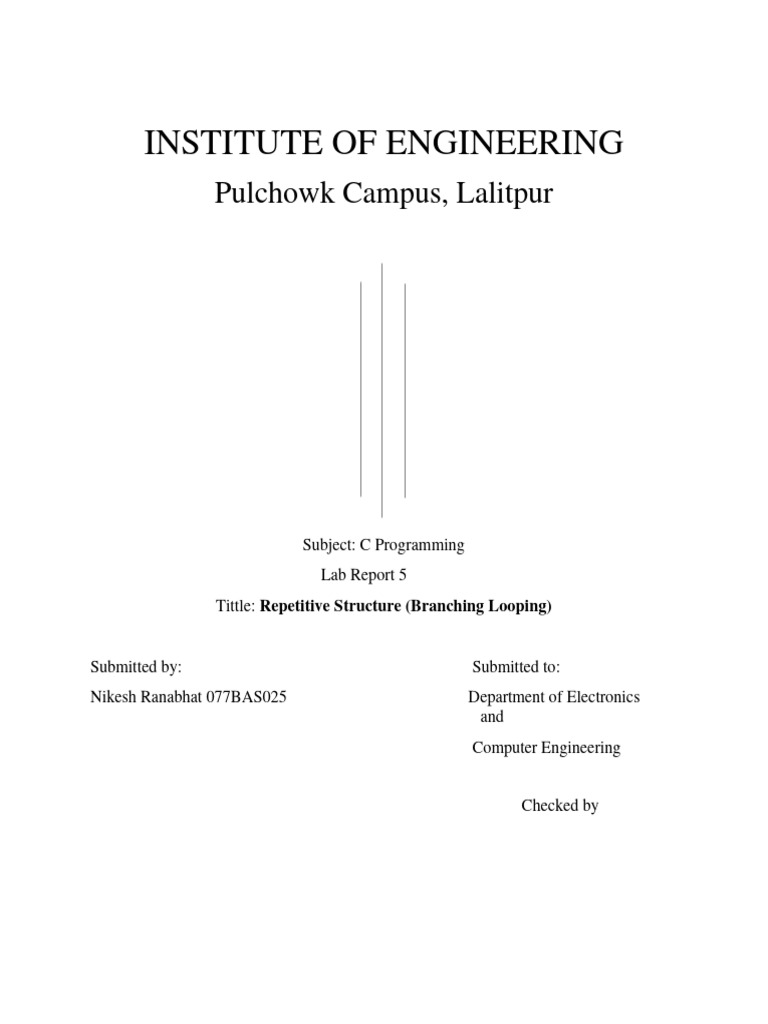Lab 5 Report | PDF | Control Flow | Computer Programming