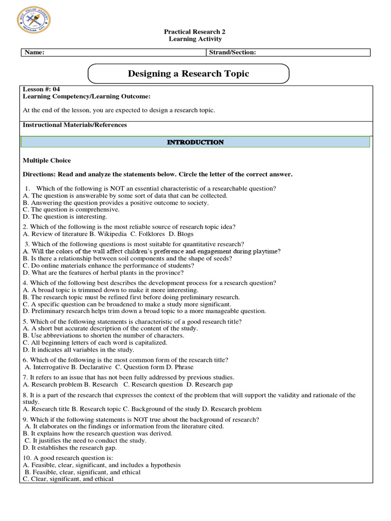 PR LP 4 2023 | PDF | Question | Scope (Computer Science)