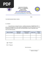 Sample LETTER OF REQUEST FOR SCHOOL FORM 137 | PDF