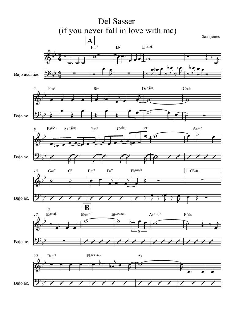 Del Sasser - Partitura Completa | PDF