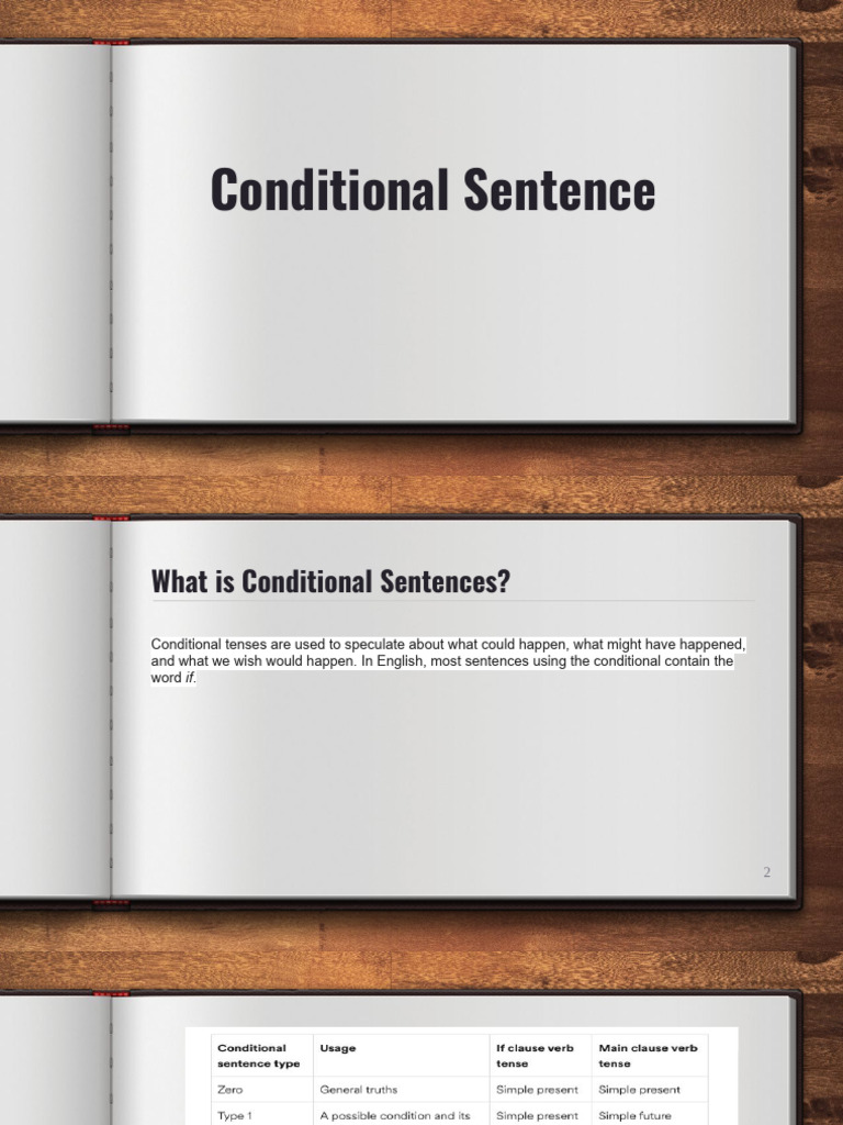 Conditional Sentence | PDF | Language Mechanics | Grammar