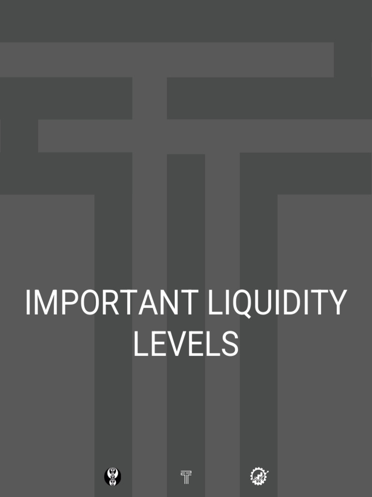 Important Liquidity Levels-TTrades Education by | PDF