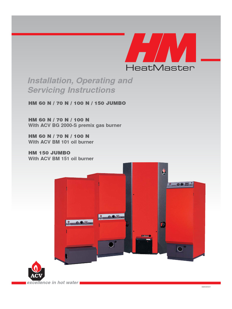 HM Jumbo | PDF | Water Heating | Boiler