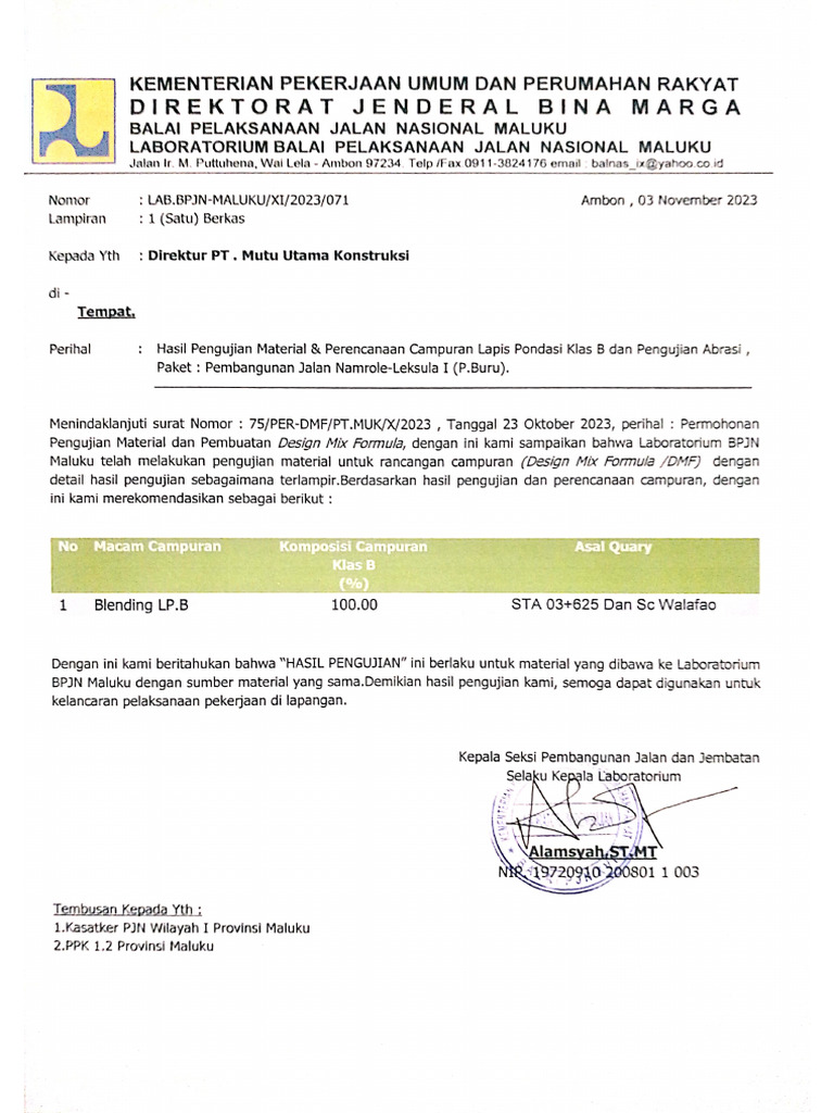 JMD Blending LPB | PDF