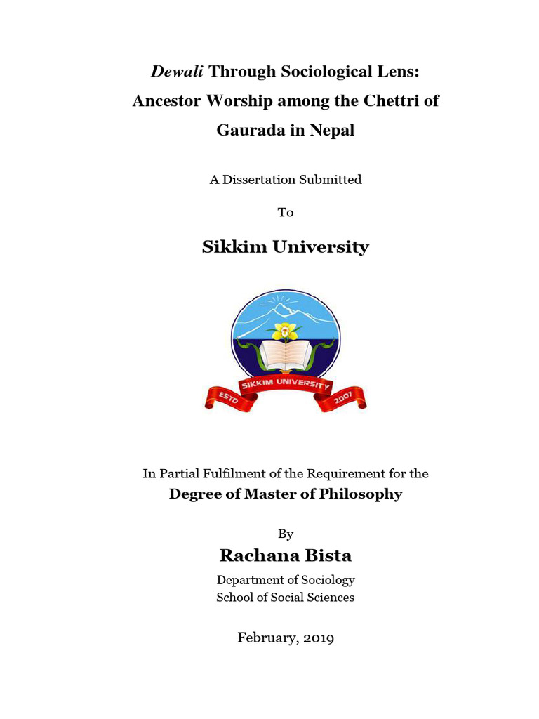 Chettri Ancestor Worship in Nepal | PDF | Veneration Of The Dead ...