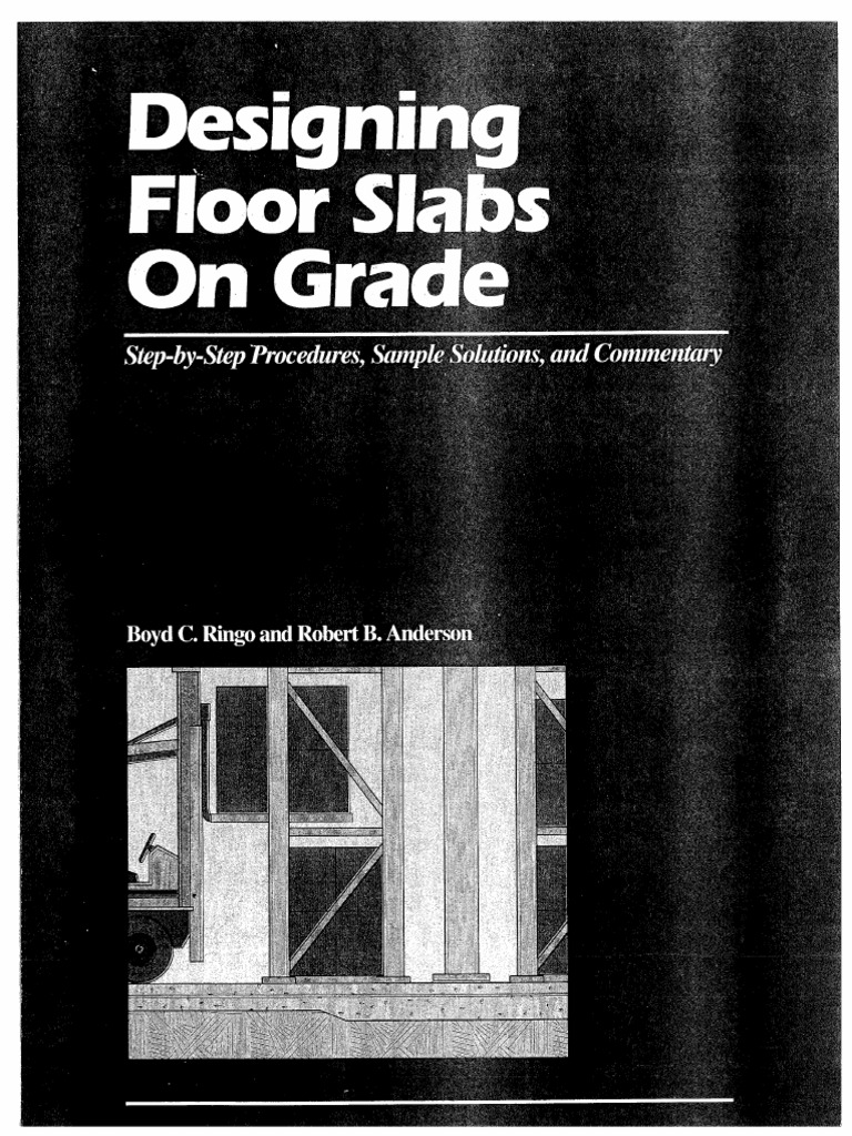 Concrete - Designing Floor Slabs On Grade 1992 | PDF | Geotechnical ...