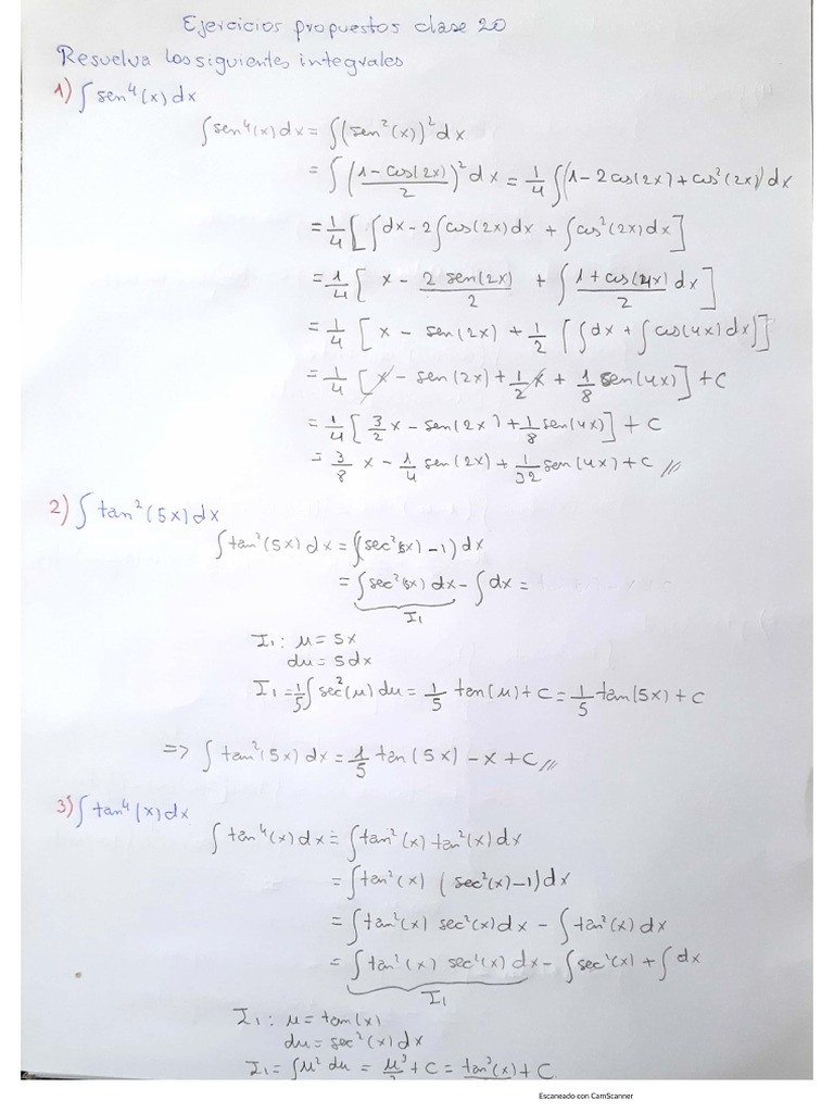 Ejercicios Propuestos | PDF