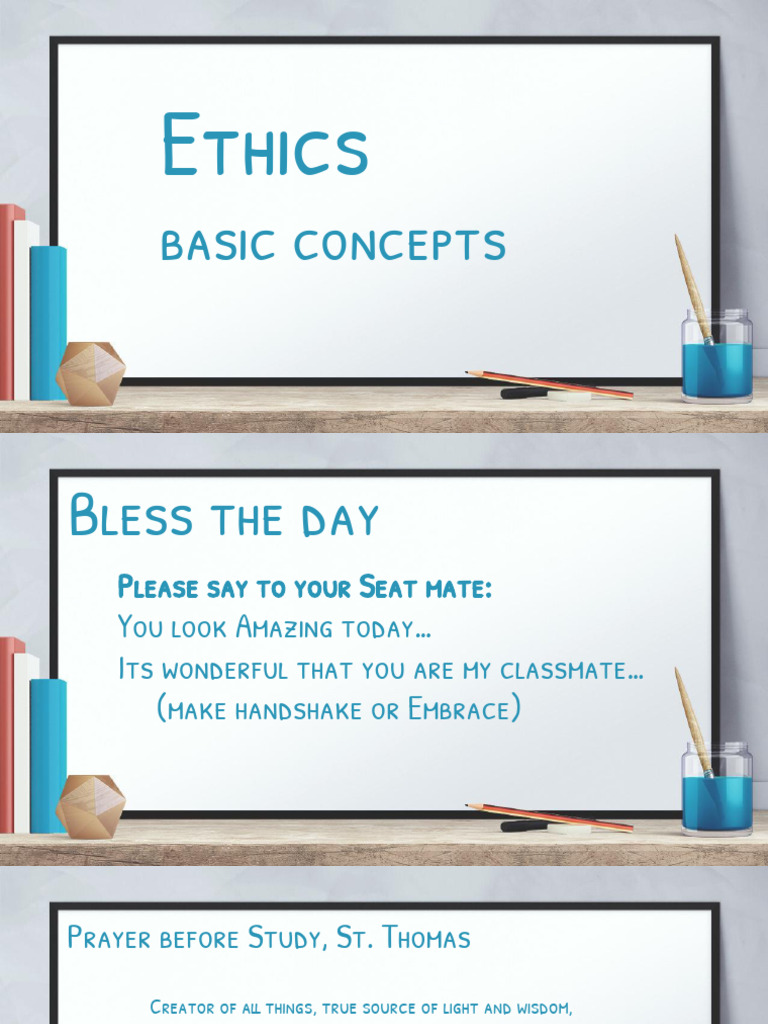 Ethics Basic Concepts | PDF | Morality | Conscience