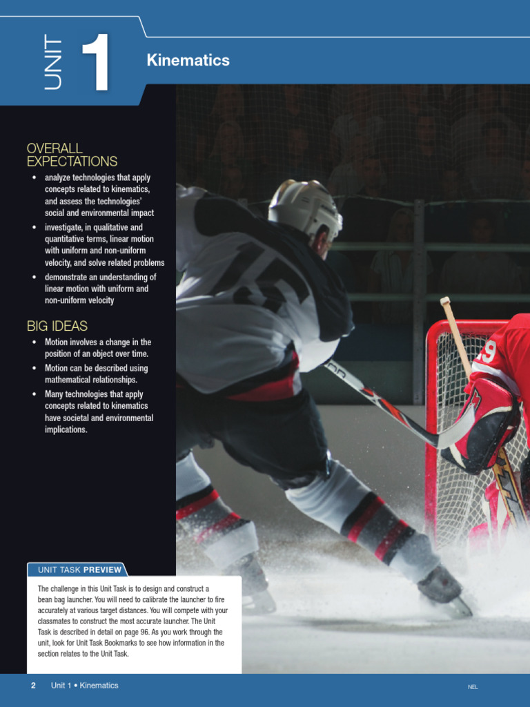 Kinematics: Overall Expectations | PDF | Sports | Cartesian Coordinate ...