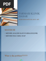Contoh Metode SOAP dalam Farmasi | PDF