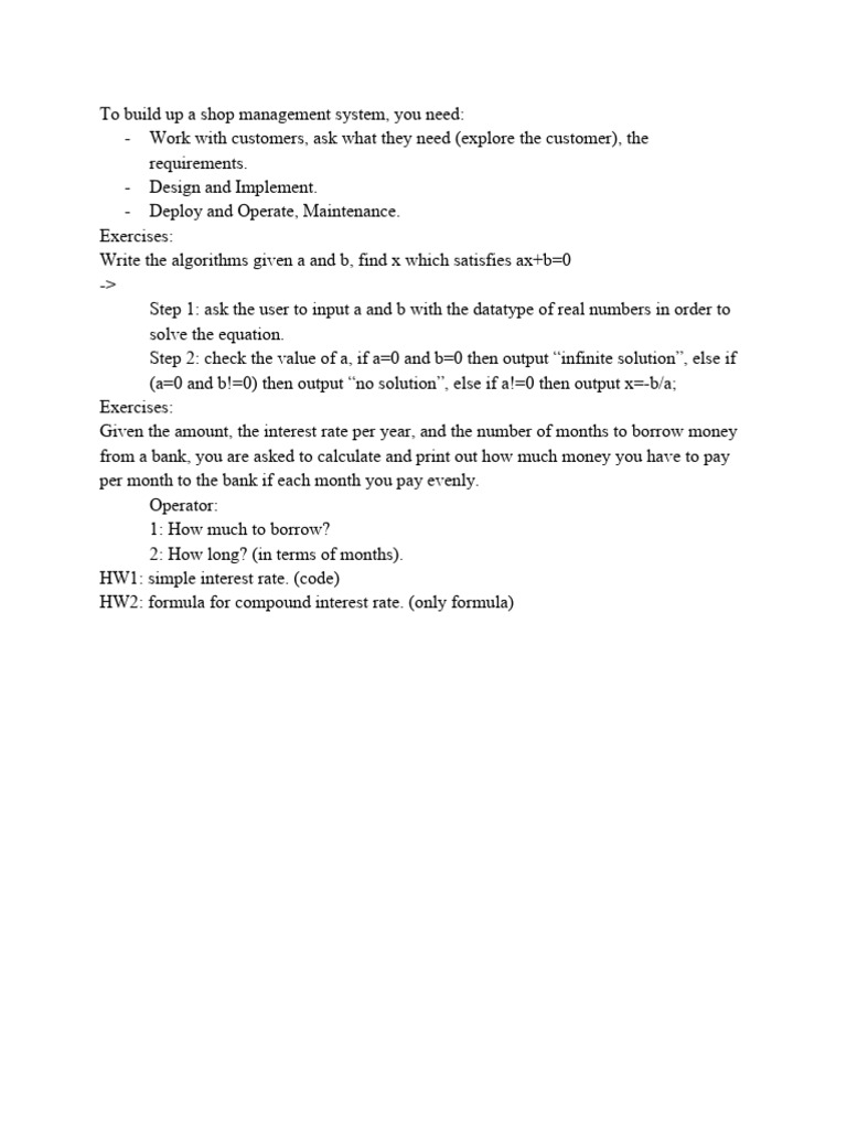 Introduction To Computer Science Notes Session 2 Pdf 8724