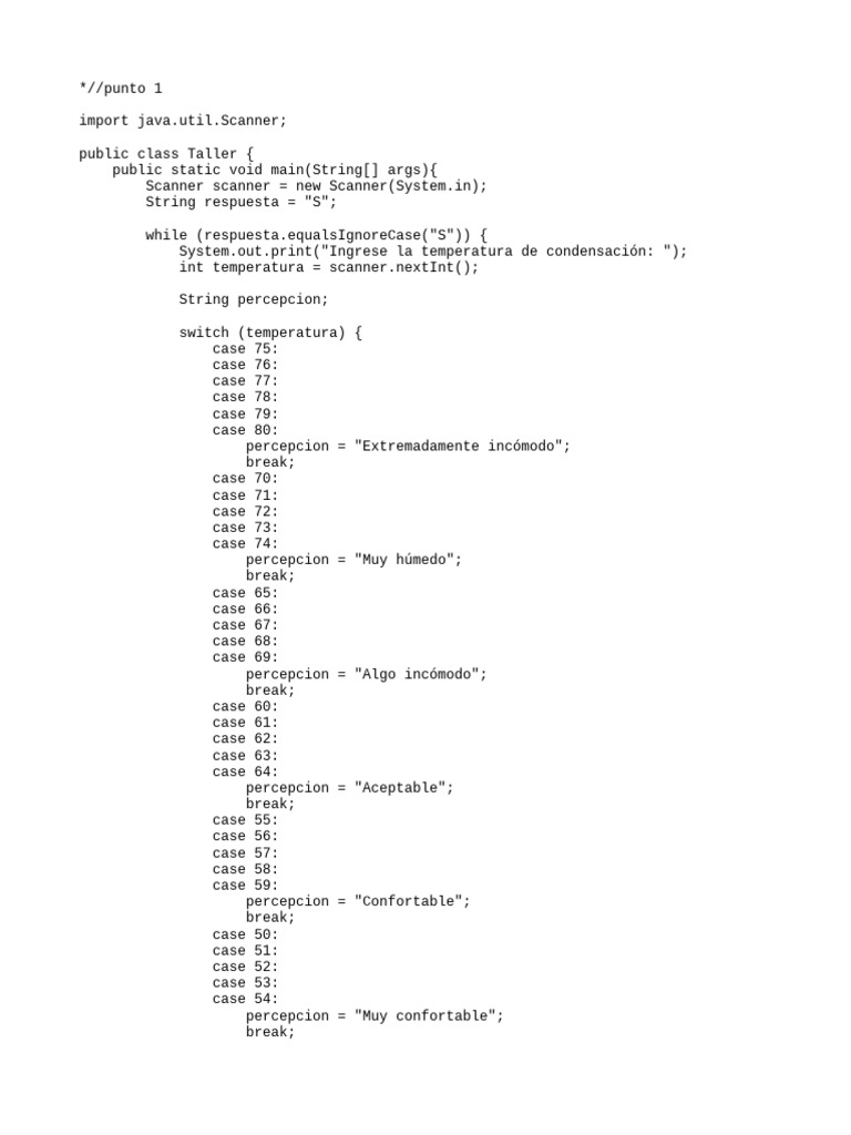 Taller 3 Gonzalez Michelle | PDF | Java (lenguaje de programación) | Plataformas de computación