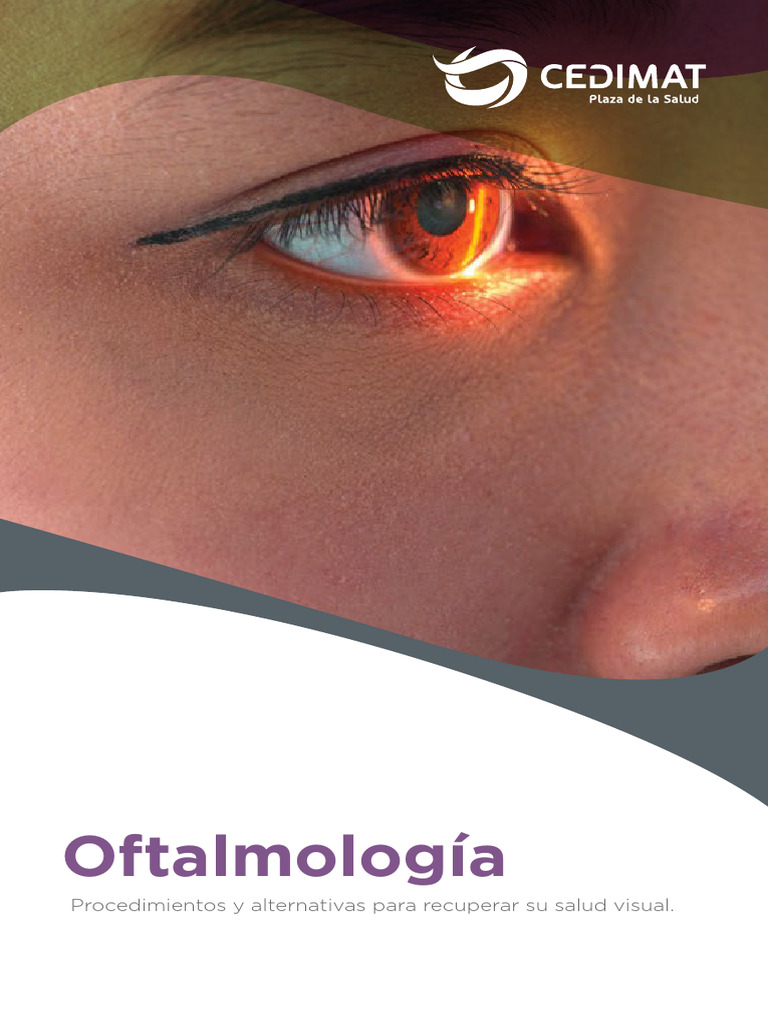 Brochure Oftalmologia | PDF | Oftalmología | Ojo humano