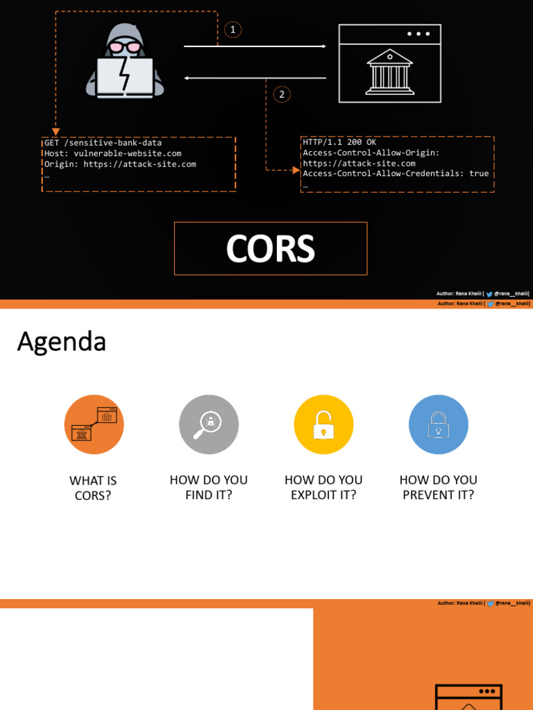 CORS Complete Guide Theory Video Slides | Download Free PDF | World Wide Web | Internet & Web
