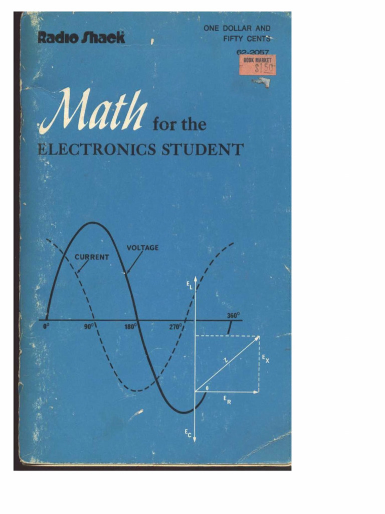 Math For The Electronics Student - Text | PDF | Watt | Volt