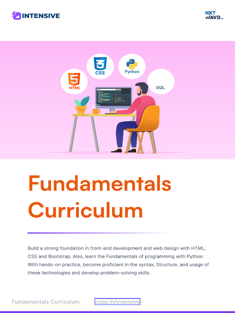 Fundamentals Curriculum Intensive | PDF | Databases | Html