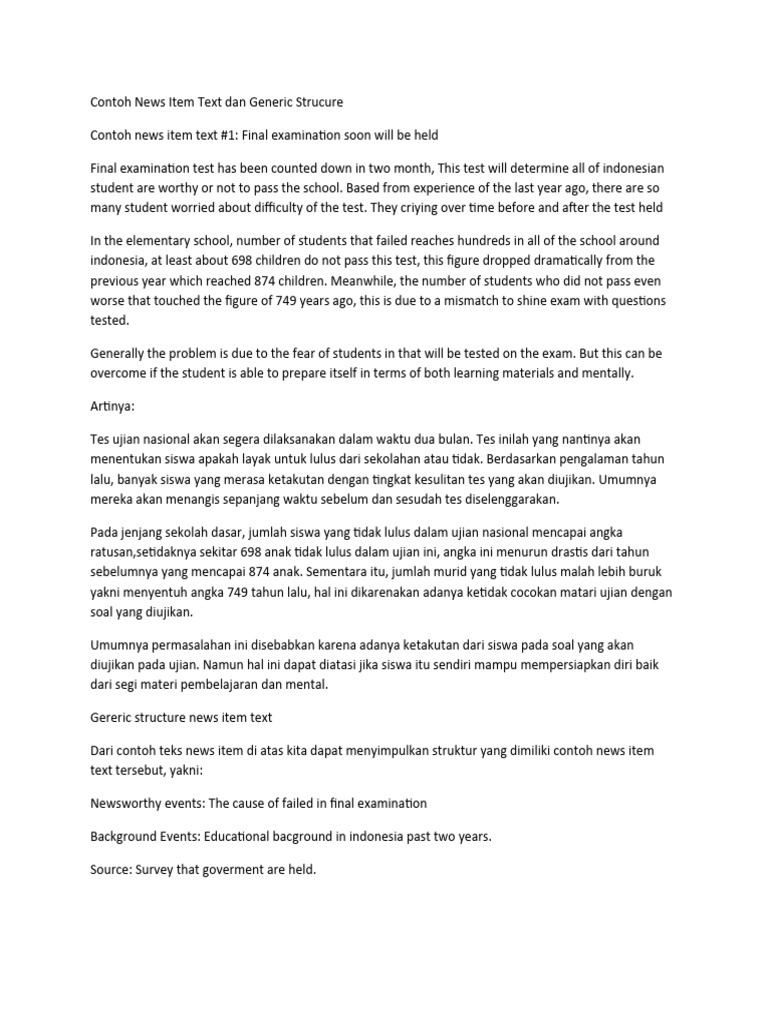 Newscast Script | PDF