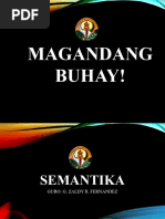 Semantika (Semantics) - Moring | PDF