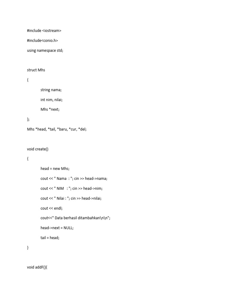 Jawaban Struktur Data | PDF | Software Development | Computer Engineering Jawaban Struktur Data | PDF | Software Development | Computer Engineering