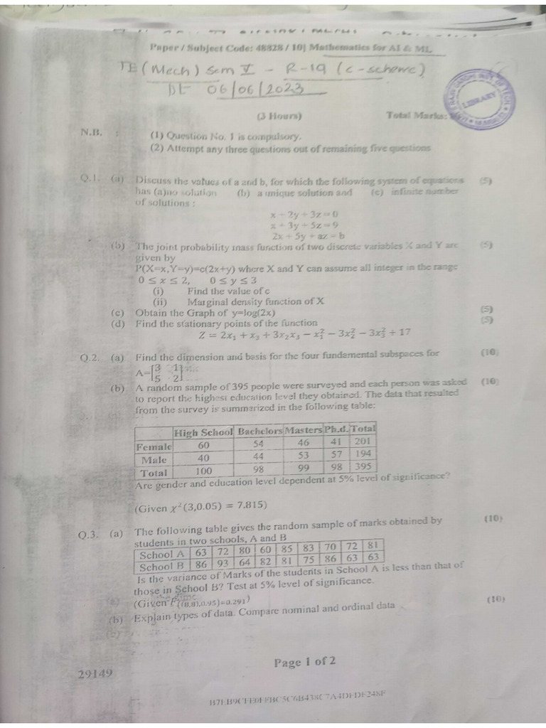Pyq Papers | PDF