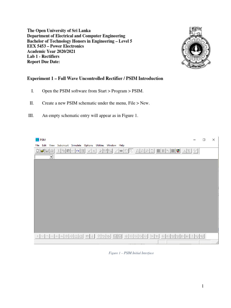 Eex5453 Lab01 2020-2021 | PDF | Rectifier | Root Mean Square