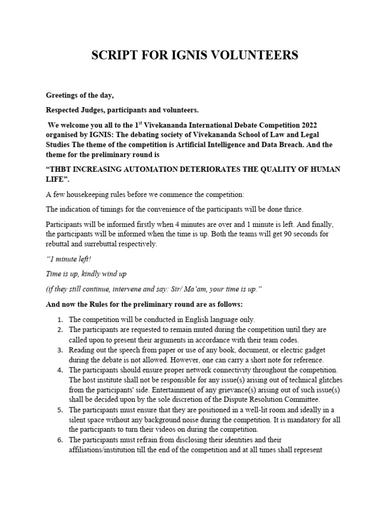 Script | PDF | Justice | Crime & Violence