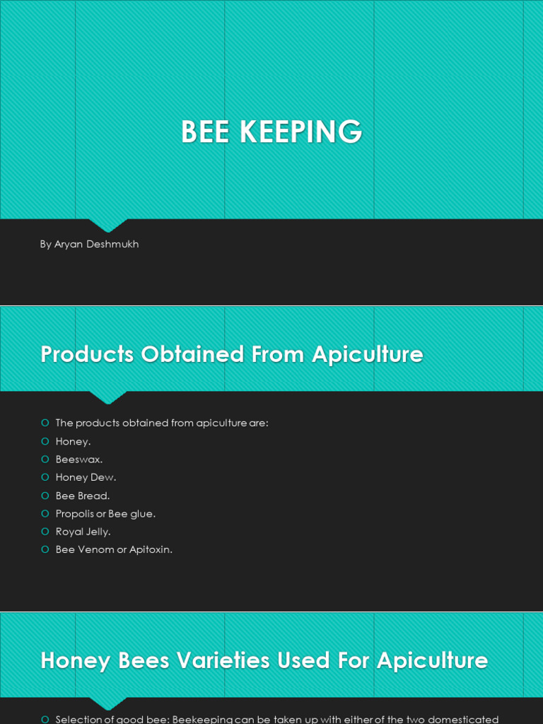 Aryan (Bee Keeping) | PDF | Honey Bee | Western Honey Bee