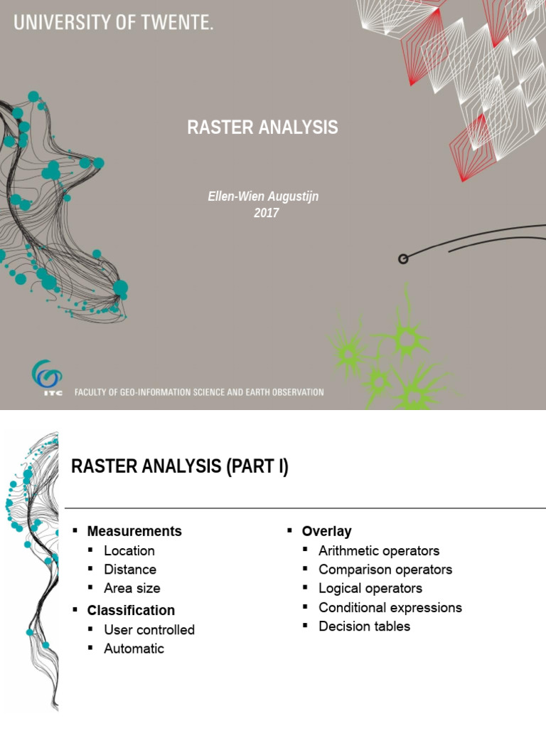 Lecture 6 Raster Analysis | PDF | Mathematical Analysis | Mathematics Lecture 6 Raster Analysis | PDF | Mathematical Analysis | Mathematics