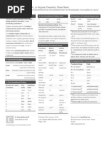 SN1 SN2 E1 E2 Cheat Sheet | PDF