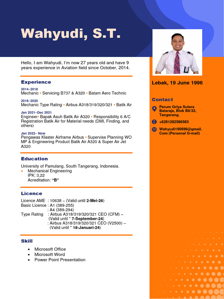 CV Wahyudi (Update November 23) | PDF