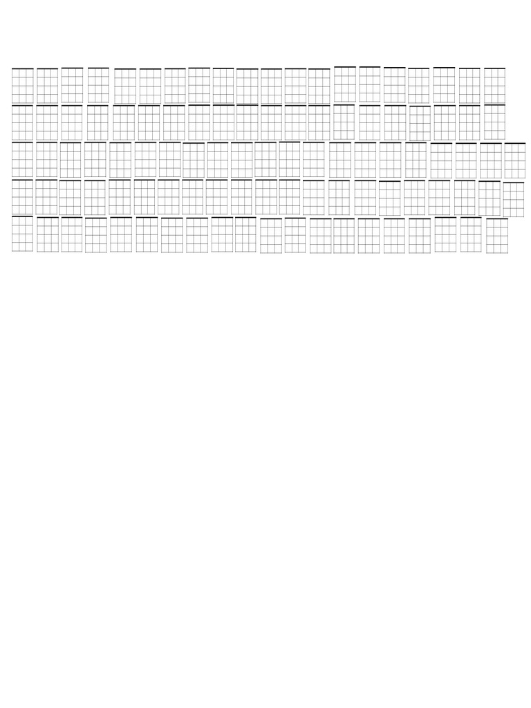 Blank Chord Template | PDF