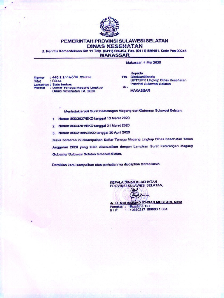 SK 2020 Suniarti | PDF