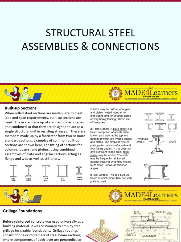 Lesson 7a Assemblies Connections 1 | PDF | Concrete | Beam (Structure) Lesson 7a Assemblies Connections 1 | PDF | Concrete | Beam (Structure)