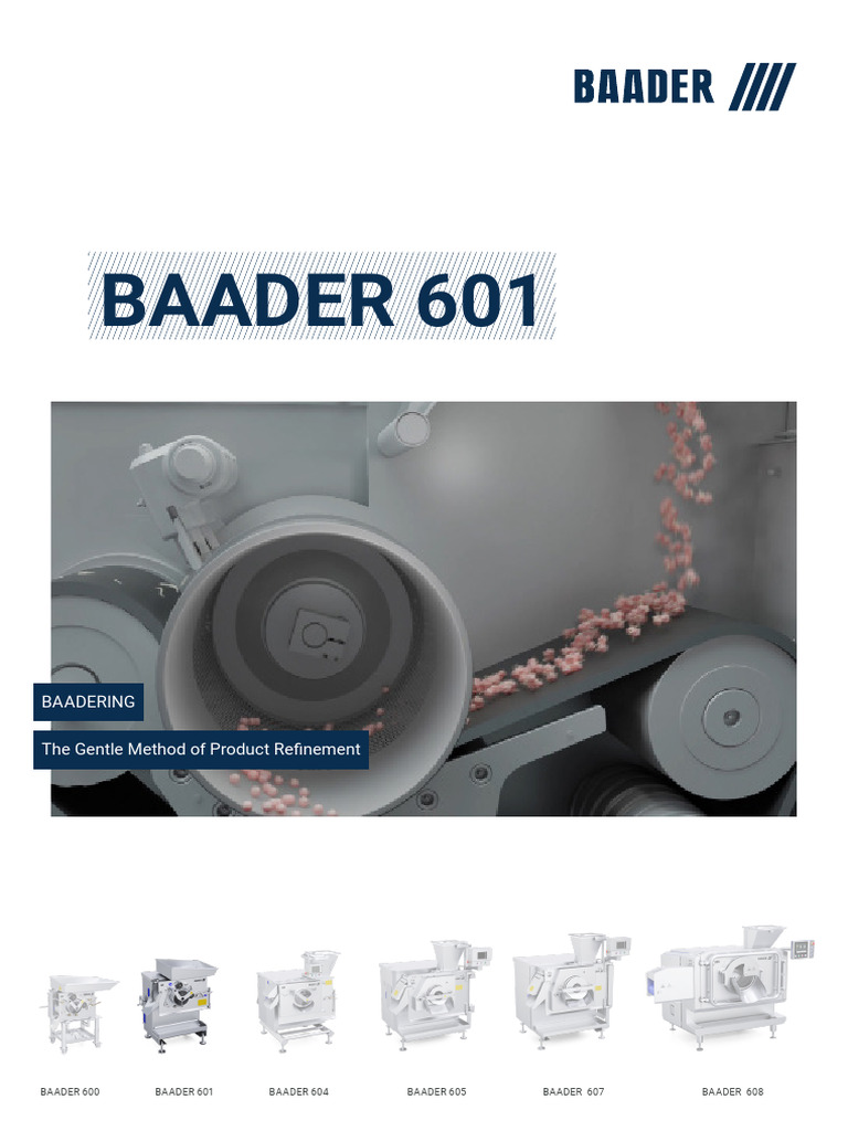 Brochure BAADER 601 English 2021 | PDF