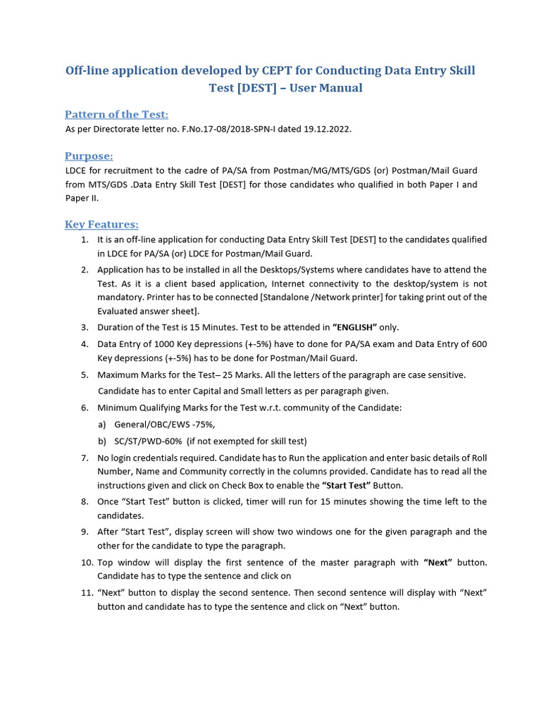 Dest Sop | Download Free PDF | Button (Computing) | Paragraph