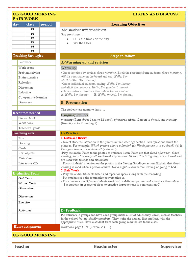 Super Goal 1 Preparation 2 | Download Free PDF | Learning | Teachers