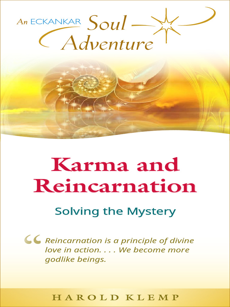 Karma Reincarnation | PDF | Spirituality | Religious Belief And Doctrine