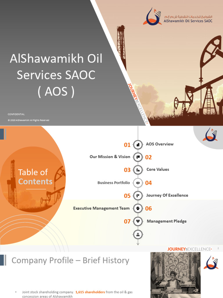 AOS Overview | PDF | Oman | Oil Well