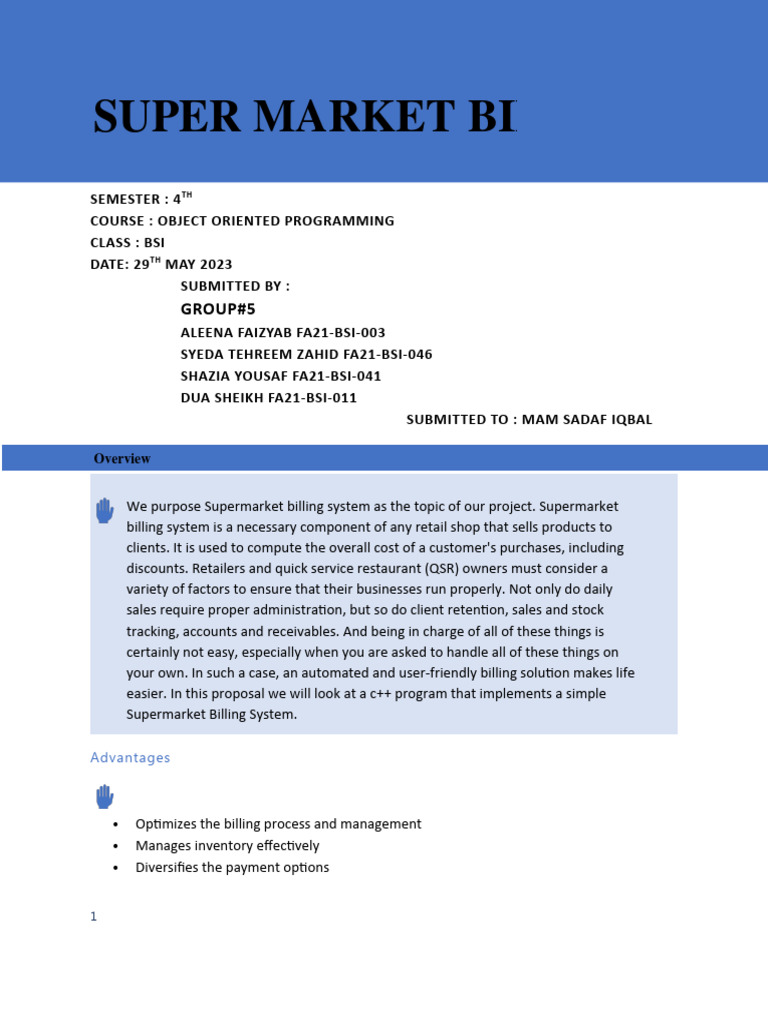 Proposal Oop Pdf