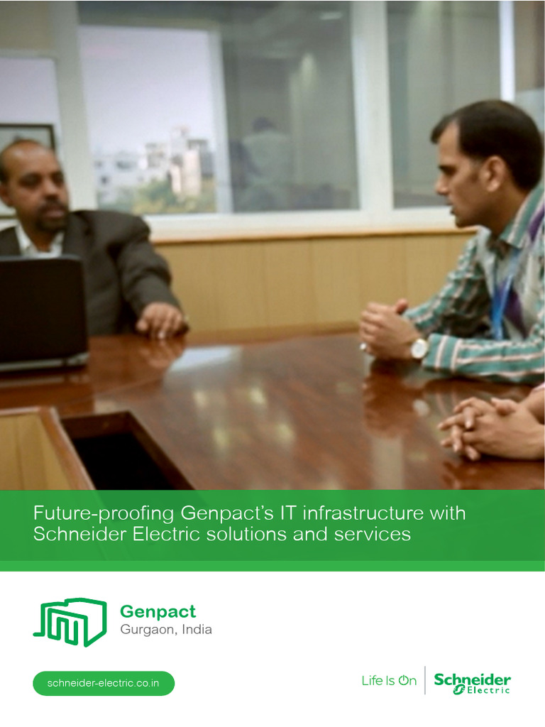 Genpact Case Study | PDF | Data Center | Infrastructure