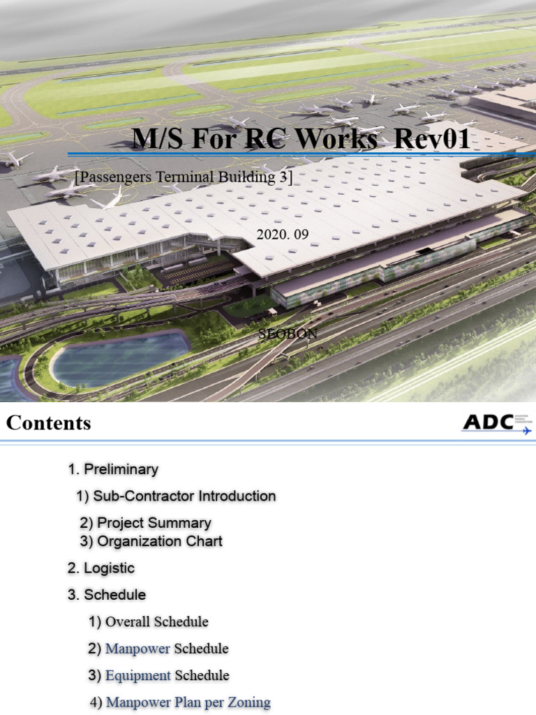 Overall RC Work Plan - Final - 송부용 - RE3 | PDF | Quality Assurance ...