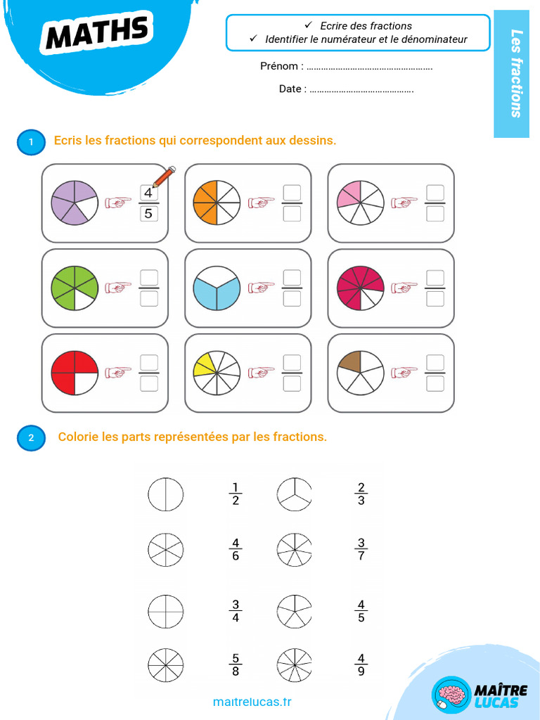 Decouvrir Les Fractions 1 | PDF